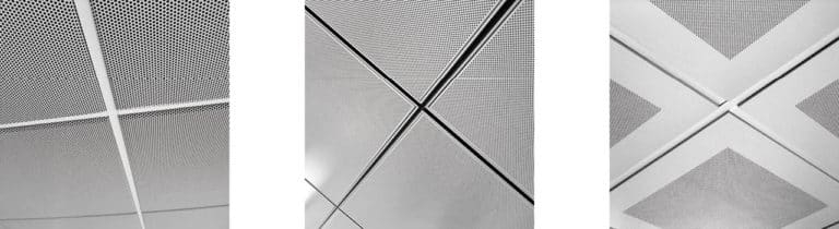 Metal ceiling: perforation line productivity