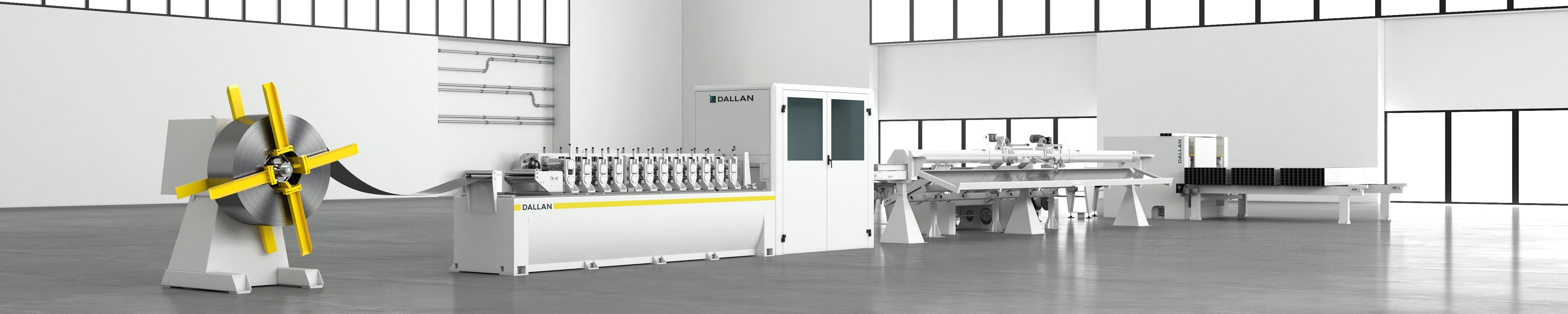 DALLAN D4: roll former for plasterboard up to 30 m/min