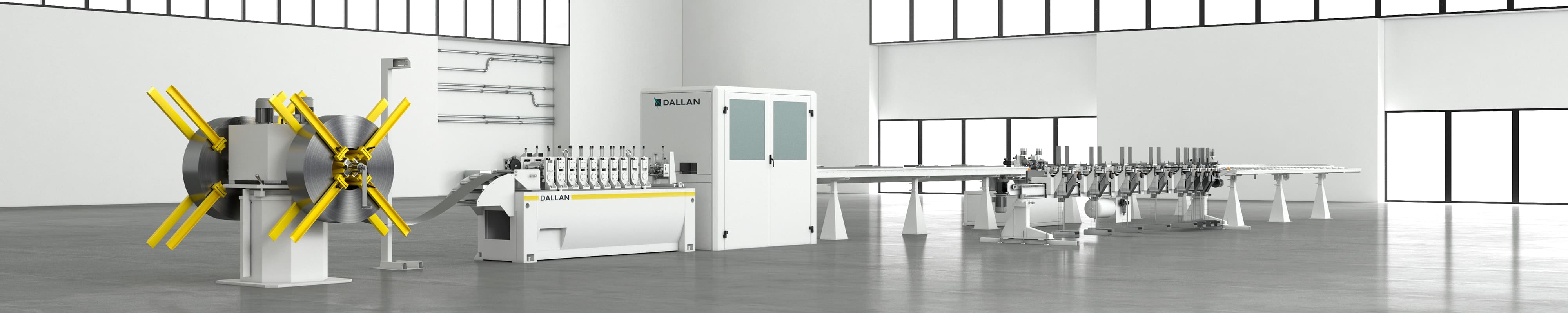 DALLAN DPTC: application system of end pins for Venetian blind profiles