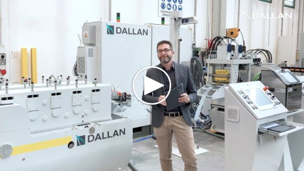 VIDEO - Roll forming and stamping line Dallan D4S