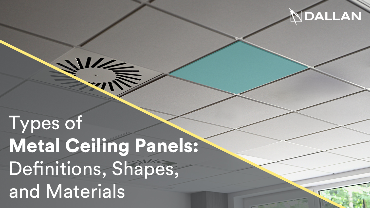 Types of Metal Ceiling Panels | DALLAN S.p.A.